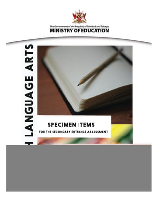 Ela specimen-items-2019-final | PDF