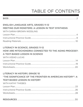 Teacher Workbook Example | PDF