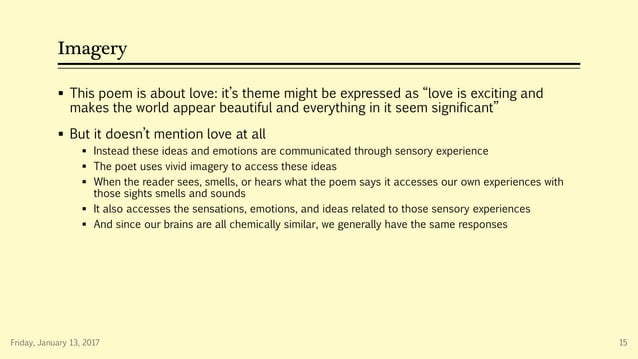 Word Choice and Imagery | PPT