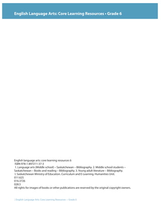 Ela 6 core resources | PDF