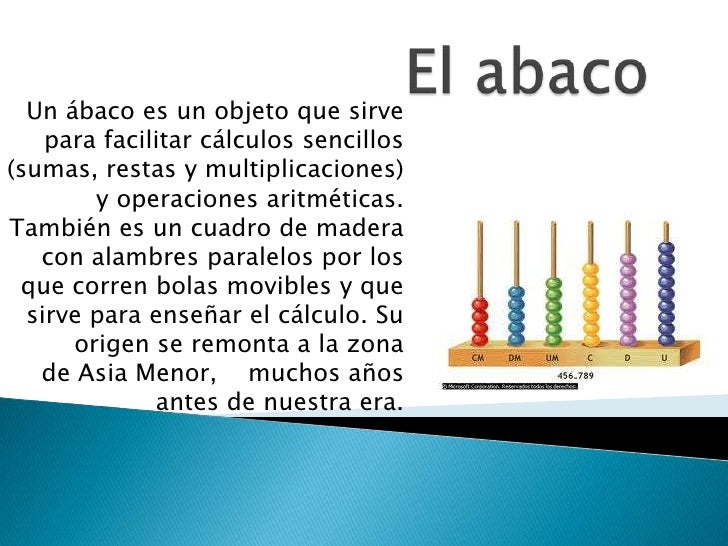 El abaco