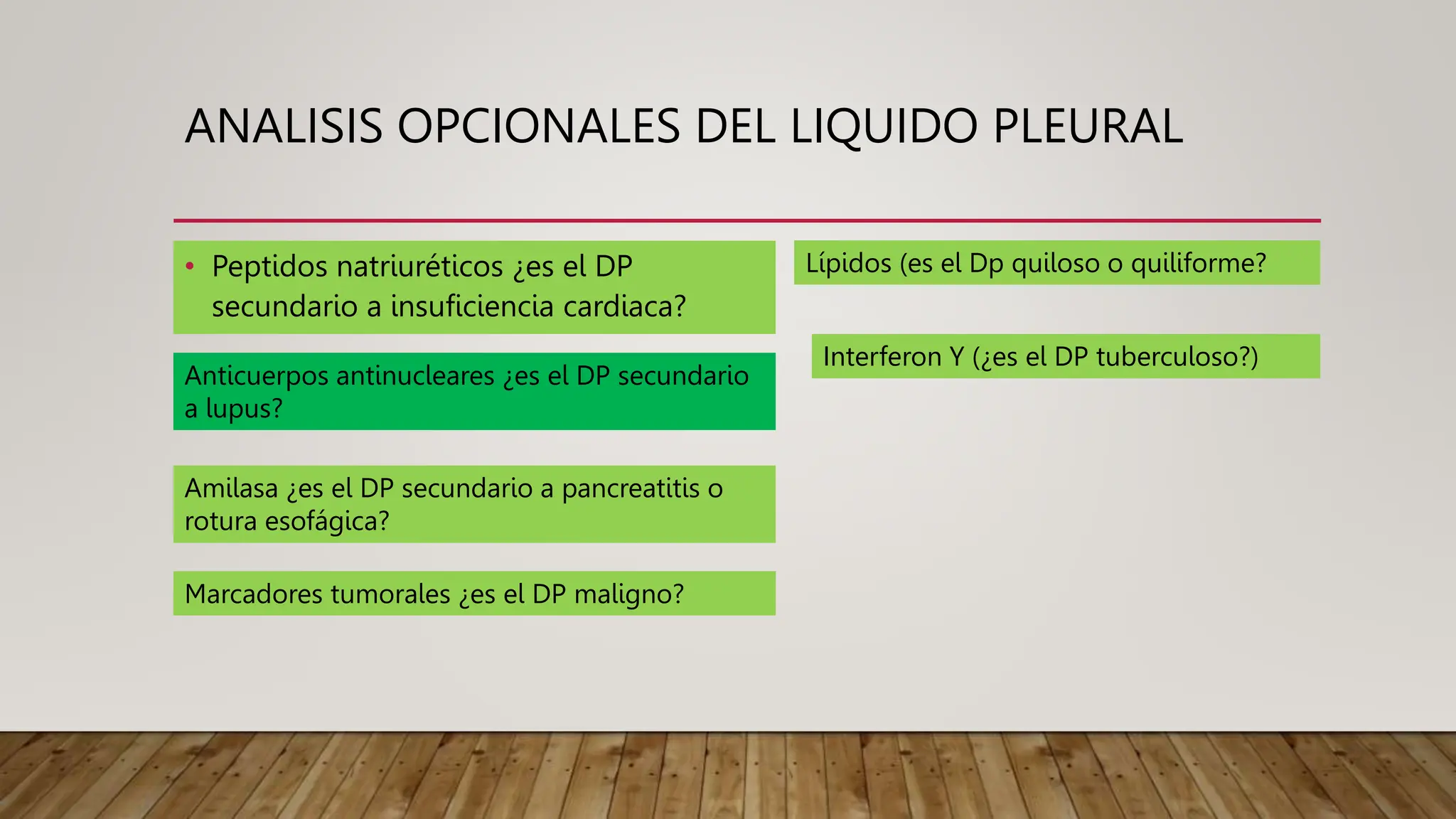 El abcd del liquido pleural tema de neumologia | PPTX | Lung and ...