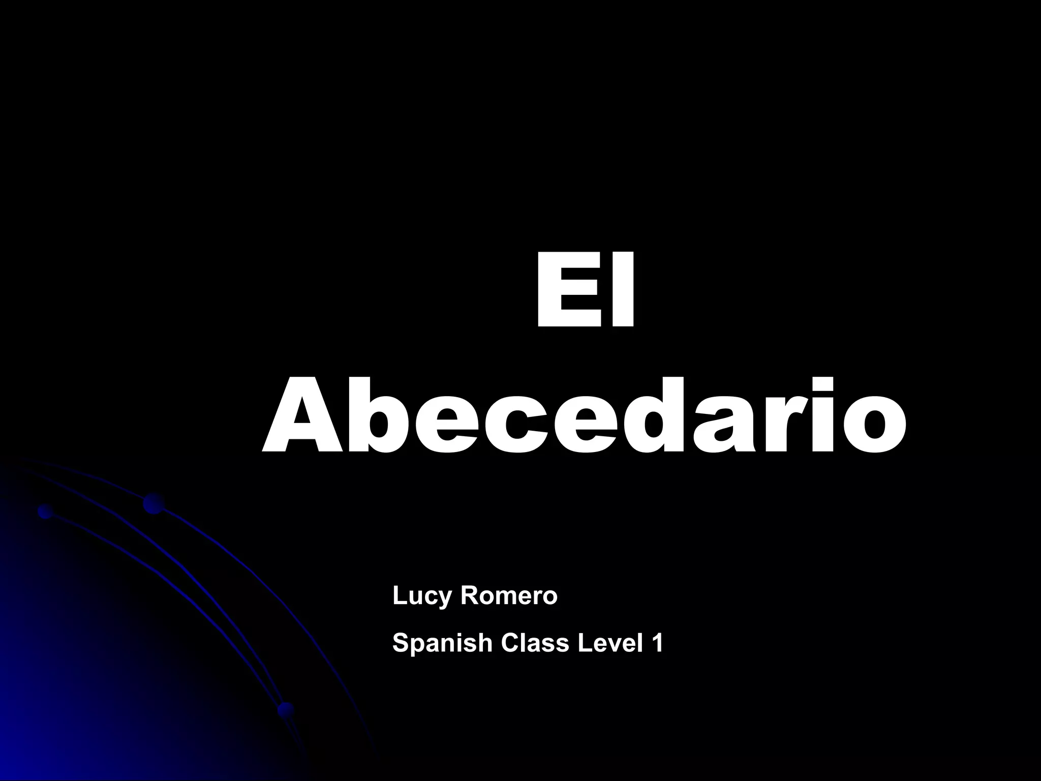 El abecedario | PPT