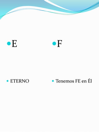 El abecedario de dios | PPTX