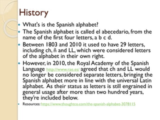 El abecedario del espanol (1) | PDF