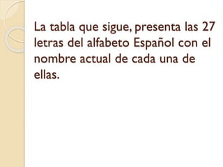 El abecedario del espanol (1) | PDF