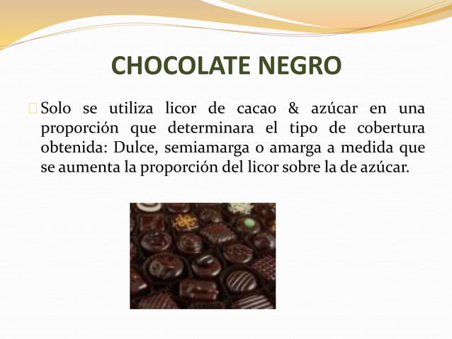 Elaboración de chocolate | PPTX | Desserts and Baking | Food & Drink