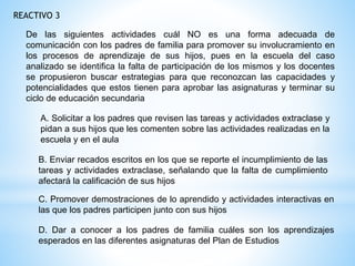 Elaboración de reactivos | PPTX