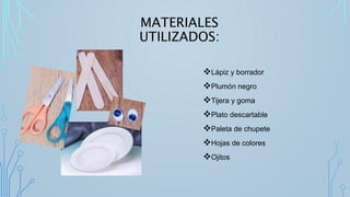 Elaboración de títere plano | PPTX