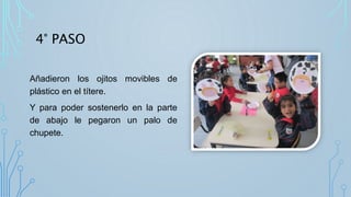 Elaboración de títere plano | PPTX
