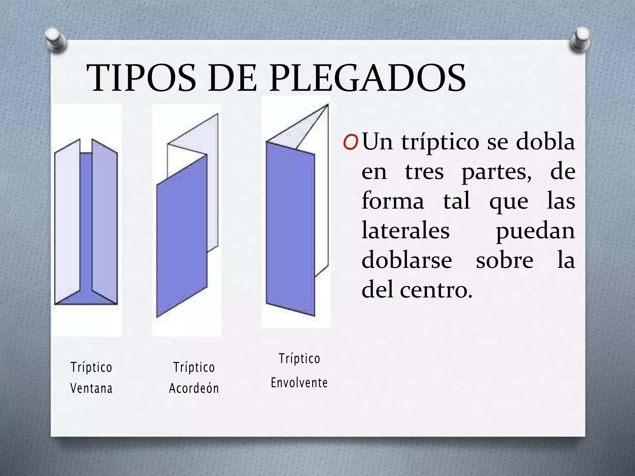 Elaboración de un tríptico | PPTX