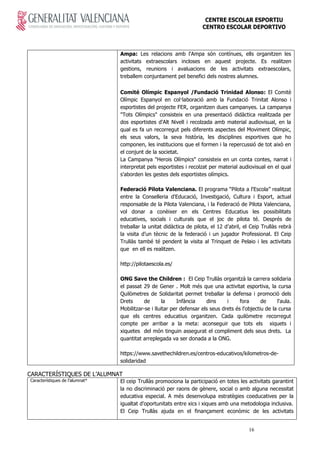 Projecte esportiu | PDF