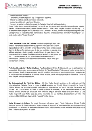 Projecte esportiu | PDF