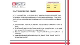 METODOLOGIA PARA LA ELABORACIÓN DE REACTIVOS DE APRENDIZAJE | PPTX