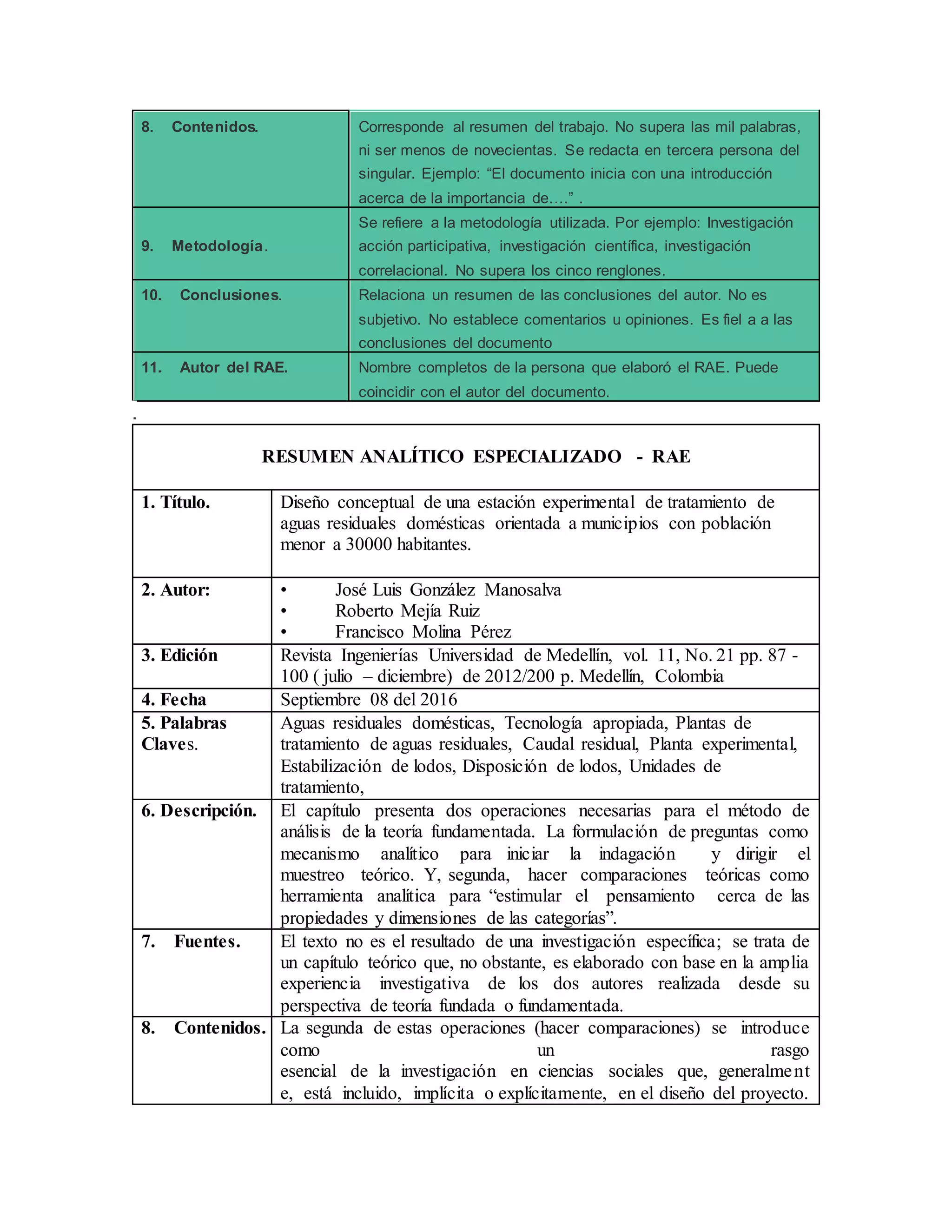Elaboracion fichas rae ejemplo | DOCX