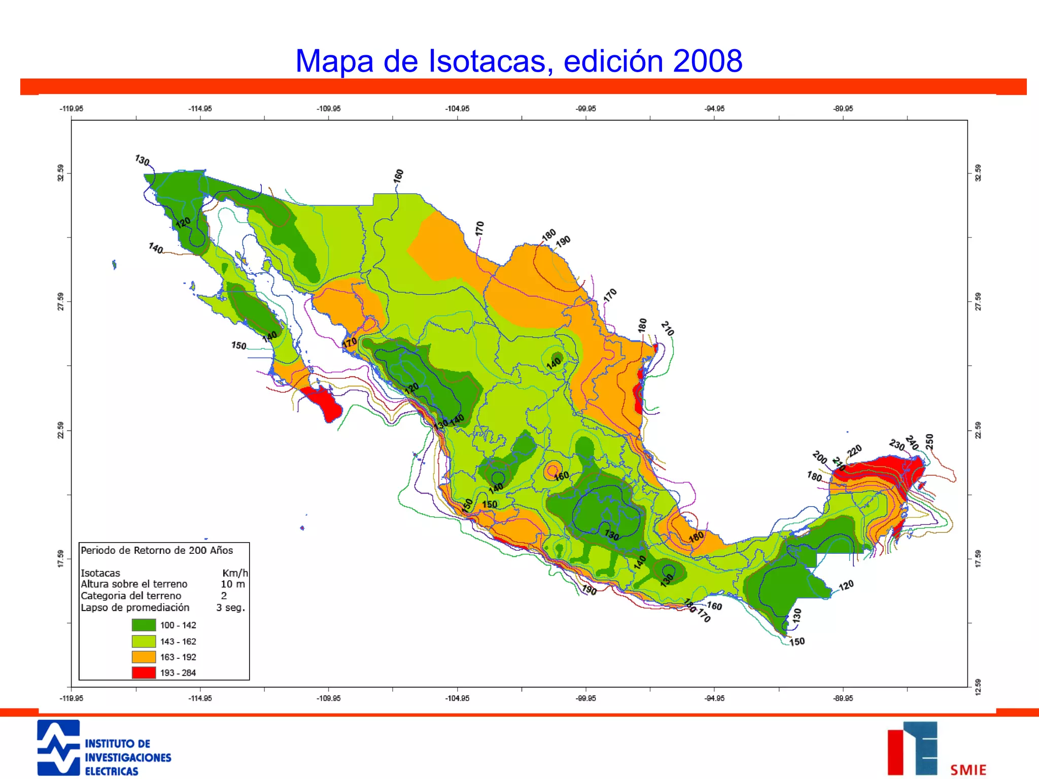 Elaboracion mapas isotacas mexico | PDF