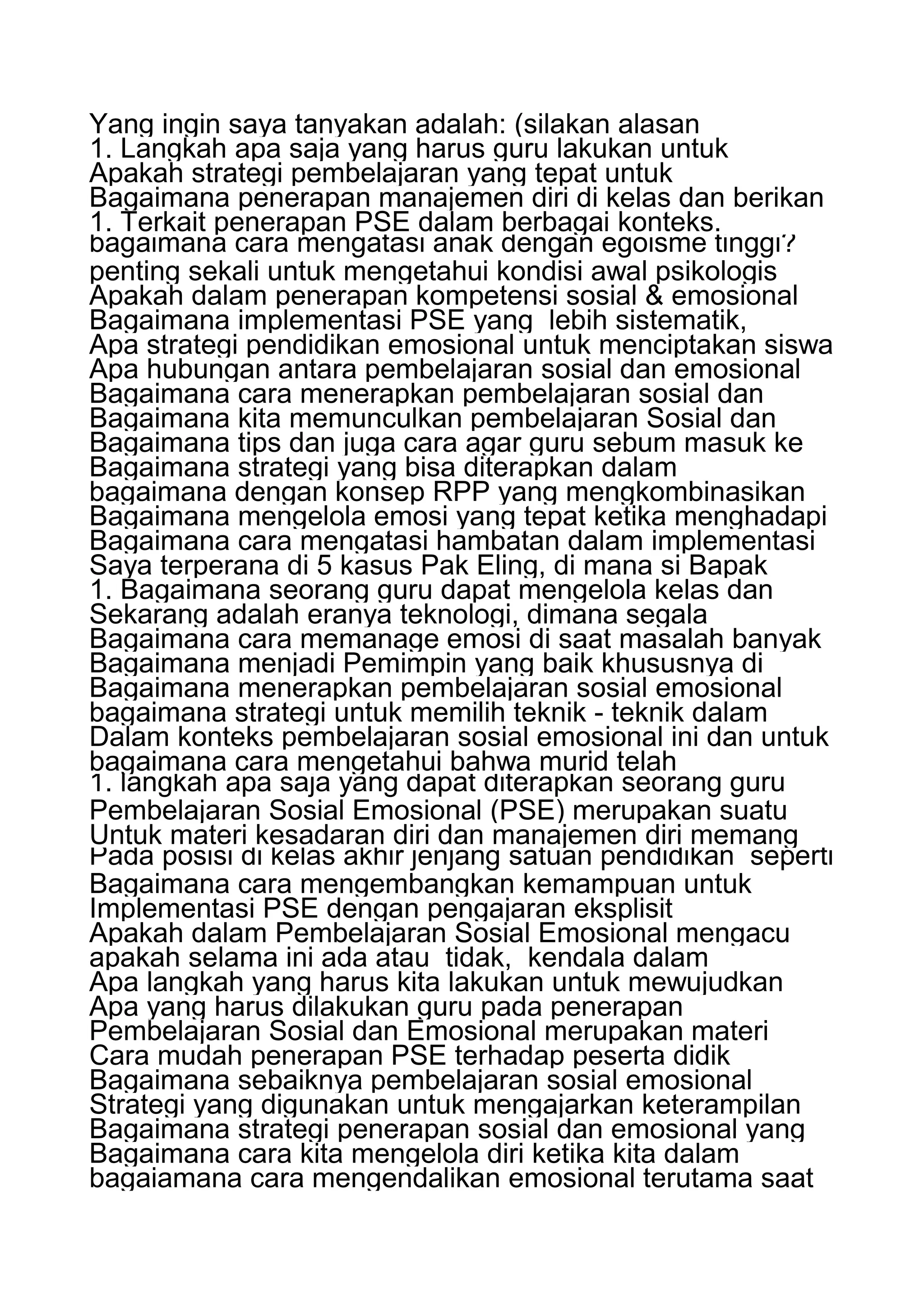 Elaborasi Pemahaman Modul 2.2 Pembelajaran Sosial dan Emosional Dimas ...