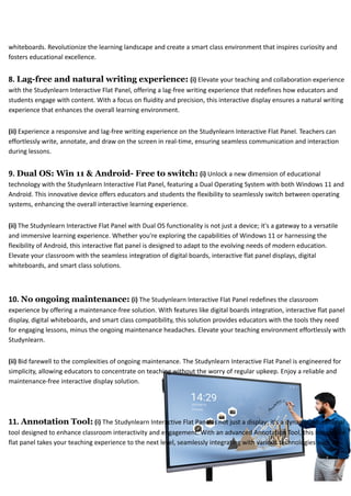 Studynlearn Interactive Flat Panel...pdf