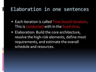 Elaboration | PPTX | Databases | Computer Software and Applications