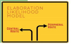 Elaboration likelihood model | PPTX