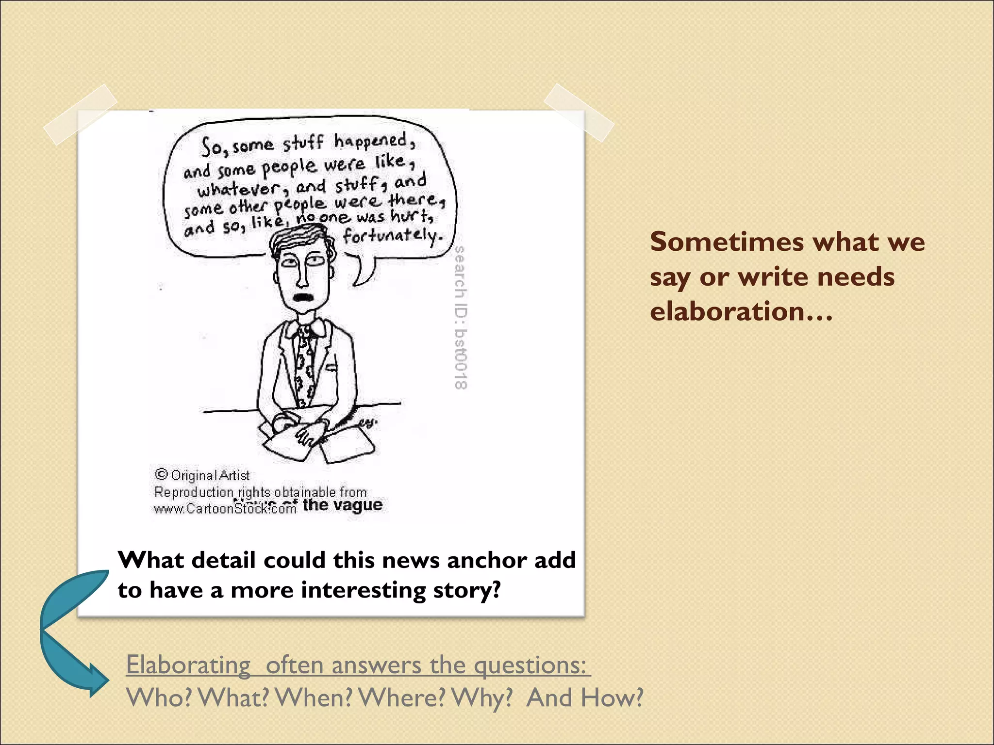 Elaboration foldable- test | PPT