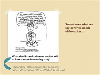 Elaboration foldable- test | PPT