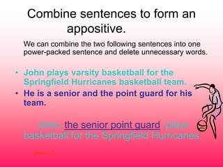 Elaboration within sentences and layering | PPT