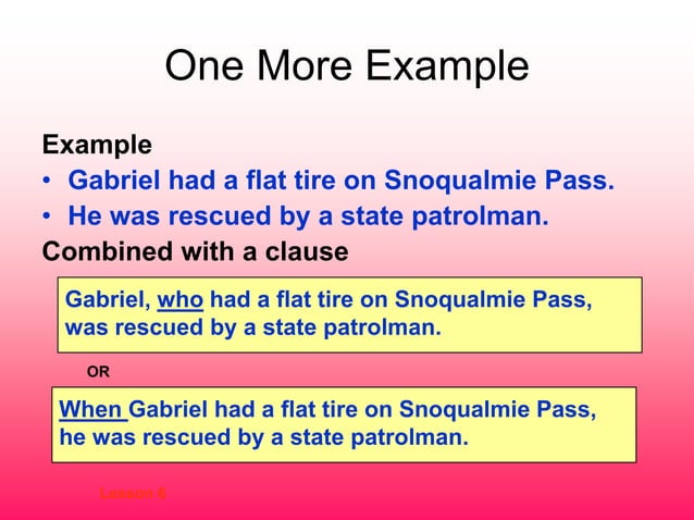 Elaboration within sentences and layering | PPSX | Education