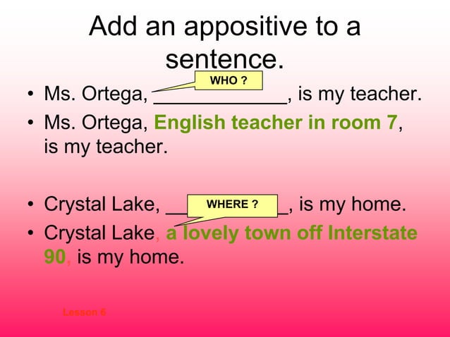 Elaboration within sentences and layering | PPSX | Education