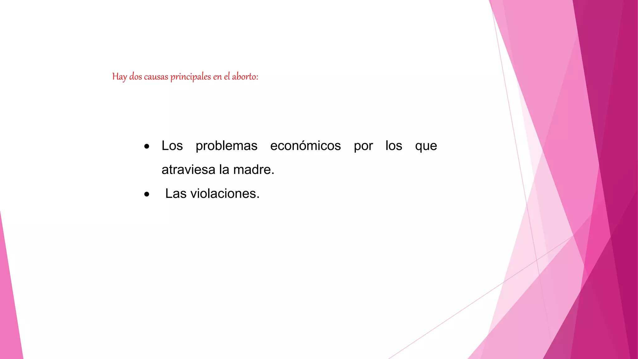 El Aborto Diapositivas Ppt