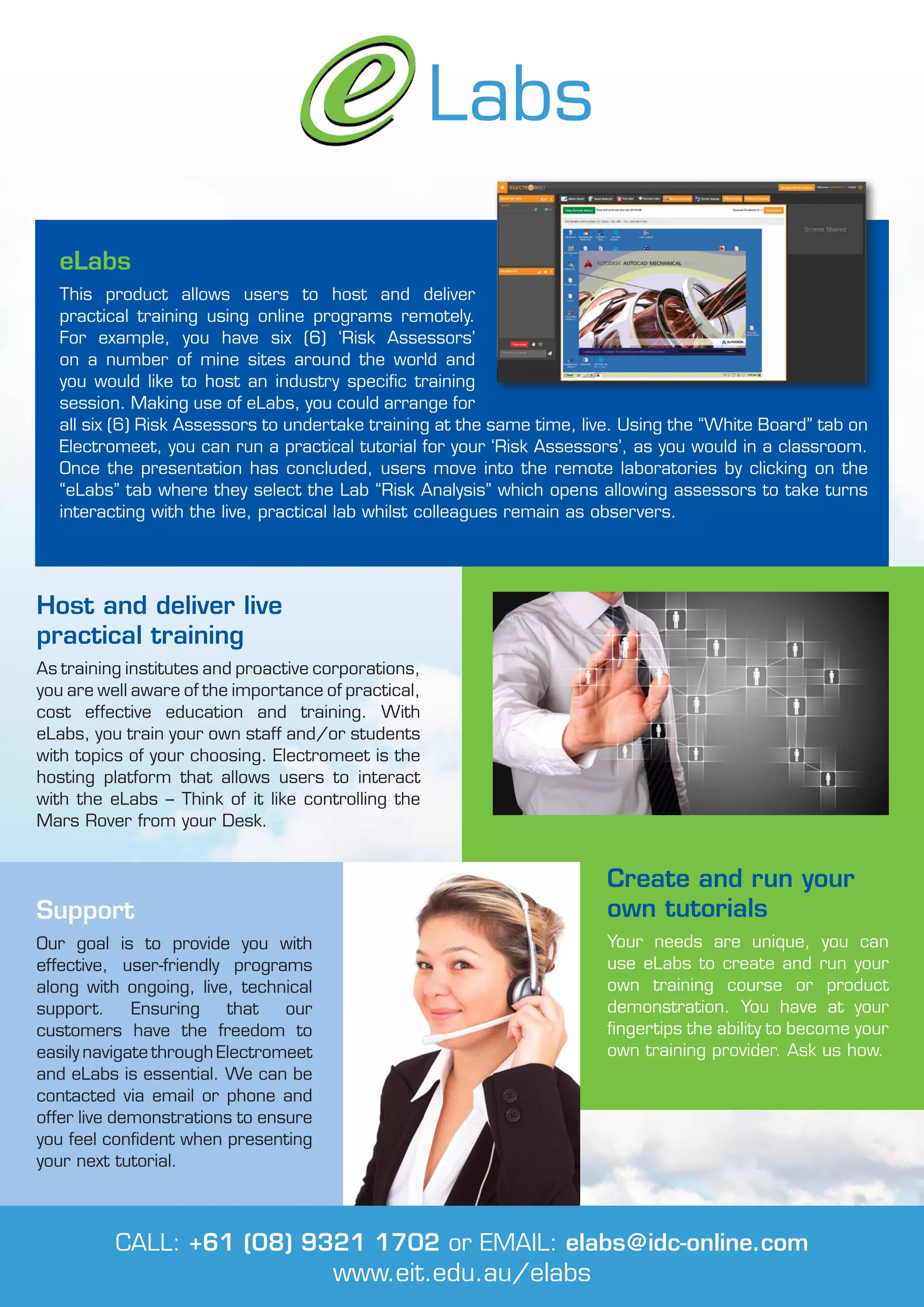 eLabs powered by Electromeet | PDF