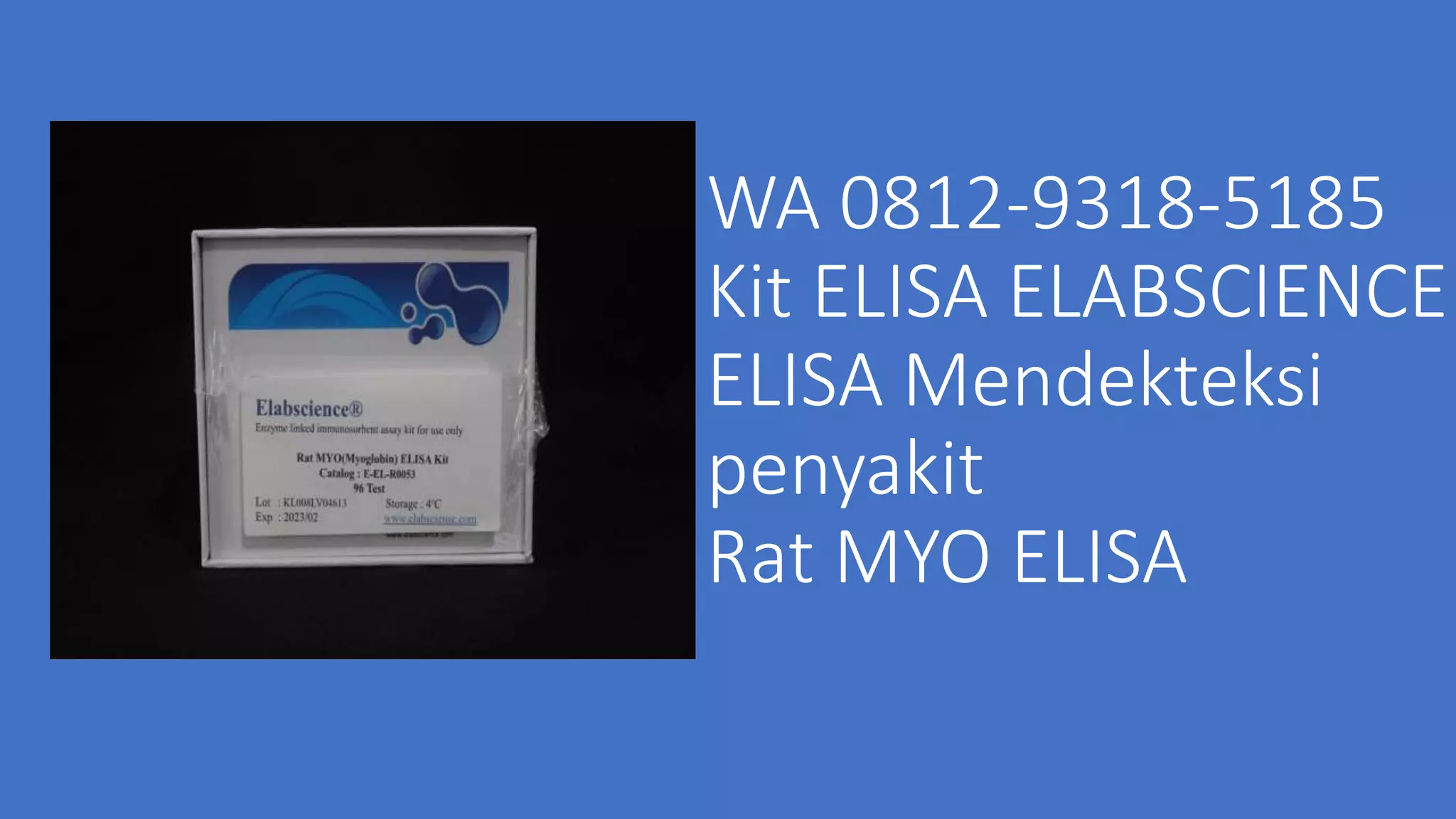 Distributor Kit ELISA | PPTX