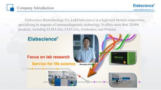 Elabscience Biotechnology Company Introduction | PPT