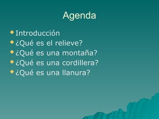 El Acantilado y los Accidentes geográficos | PPT