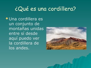 El Acantilado y los Accidentes geográficos | PPTX