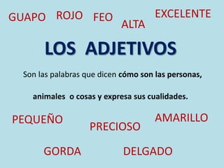 El adjetivo | PPTX
