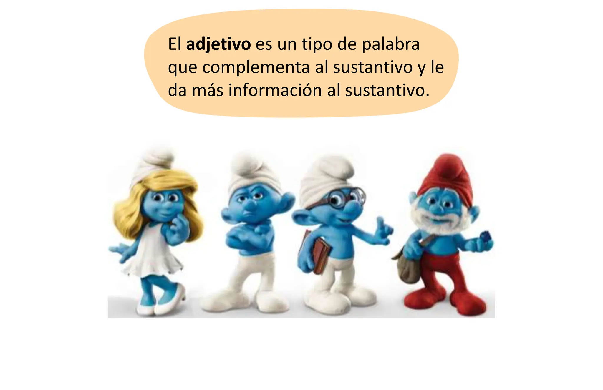El adjetivo: concepto, características, ejemplos | PPTX