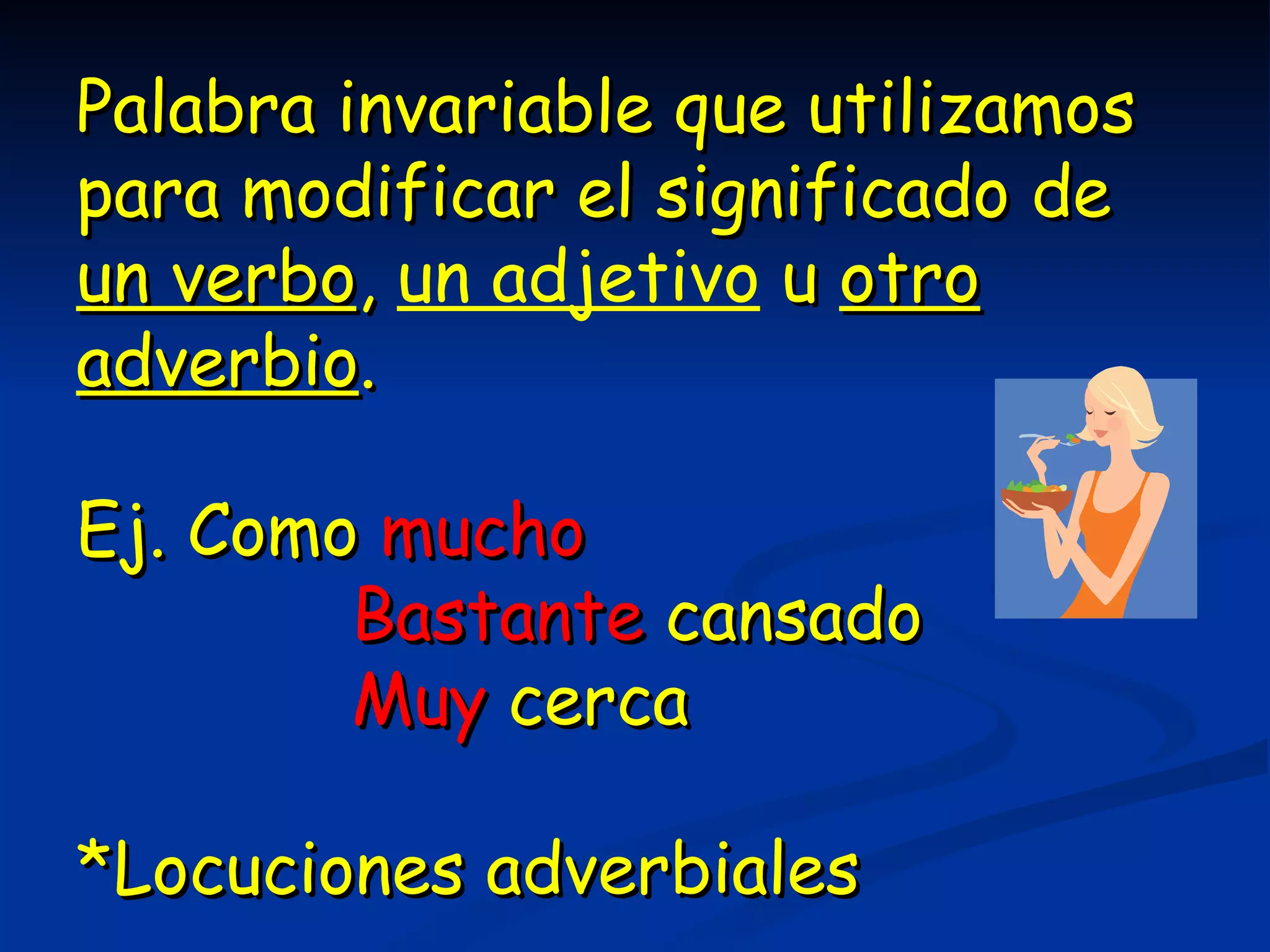 El adverbio | PPT