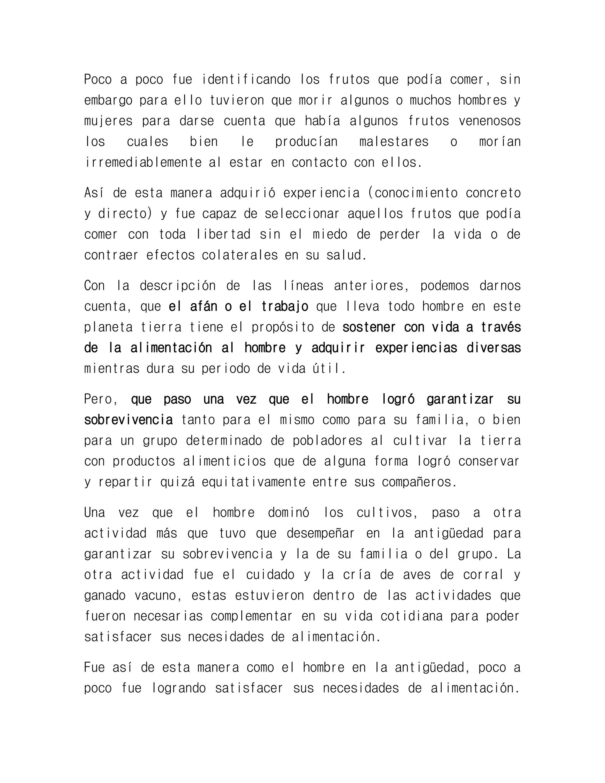 El afan en la tierra y su proposito | PDF