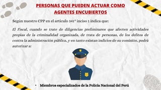 EL AGENTE ENCUBIERTO Y EL AGENTE ESPECIAL.pptx