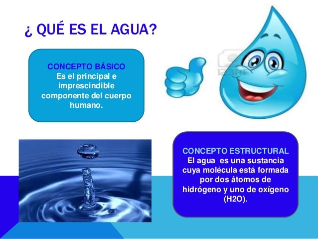 El agua