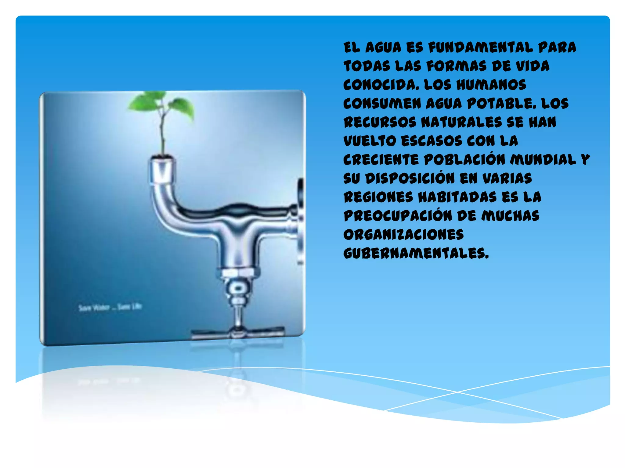 El agua es vida | PPTX | Chemistry | Science