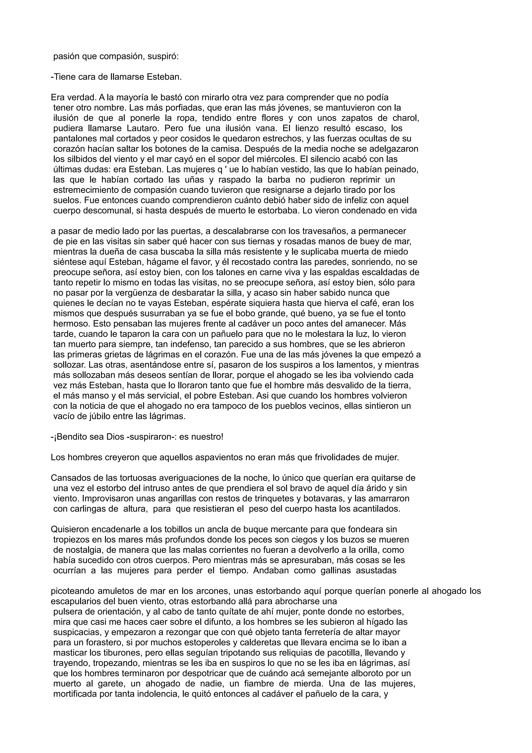 El ahogado más hermoso del mundo | DOC