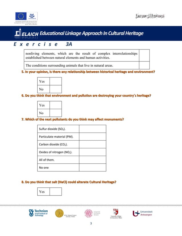 Elaich module 3 topic 3.1 - initial test | DOC