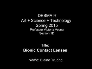 Elaine truong desma9_midterm | PPT