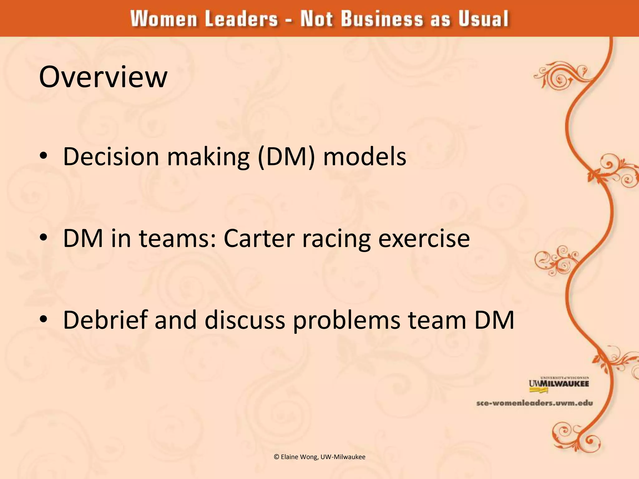 Elaine wong a race to the finish | PPTX