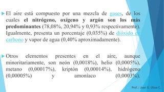 El aire | PPTX