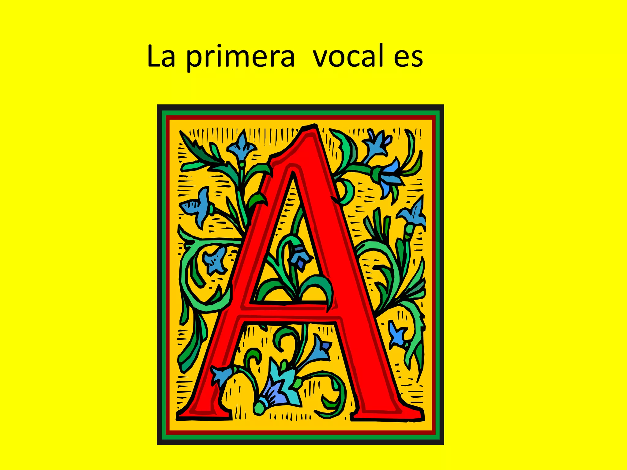 El alfabeto en espanol / the alphabet in spanish | PPTX