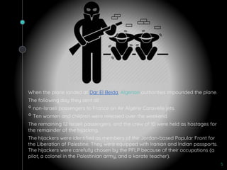 El al flight 426 | PPT