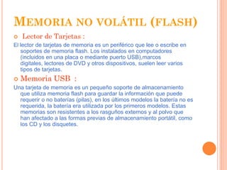 El almacenamiento de la información | PDF